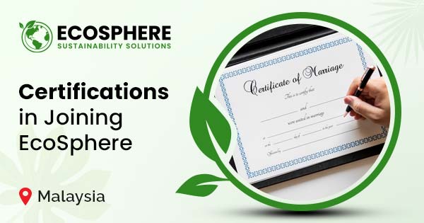 EcoSphere Sustainability Solutions Pte. Ltd. Certifications: ACRA ...